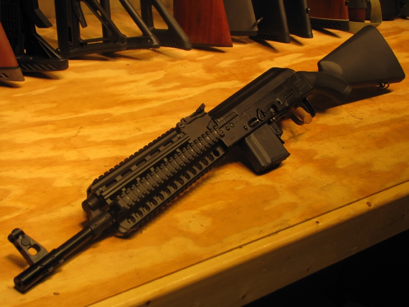 Sovereign Guns Custom Ak-47 Saiga 223 Rem Ak47 Tactical Quad Rail New ...