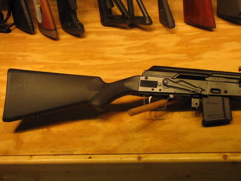 Sovereign Guns Custom Ak-47 Saiga 223 Rem Ak47 Tactical Quad Rail New ...