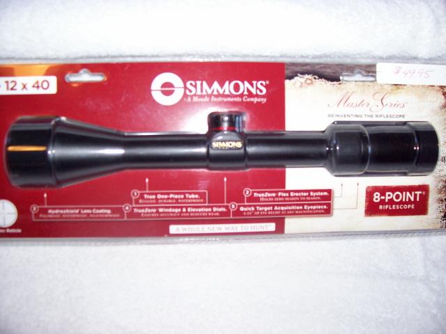 Simmons 8-Point 4-12x40 (New) For Sale at GunAuction.com - 8166514