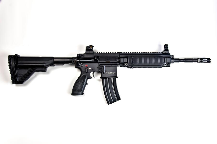 H&K Hk Mr556a1 5.56 Rifle Ar15 W/ Extras For Sale at GunAuction.com ...