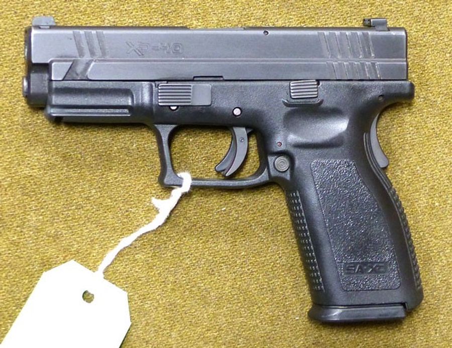 Springfield Xd40 Pistol 40 S&W Cal For Sale at GunAuction.com - 13619089