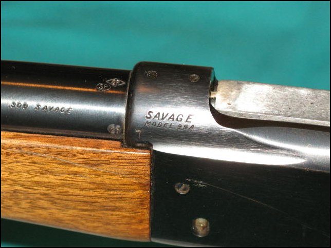Savage Arms Corp. Savage Arms - Model 99a In .300 Savage/Circa 1958 For ...