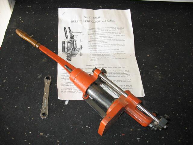 Lyman No 45 Ideal Bullet Sizer/Luber W/ Paperwork For Sale at ...