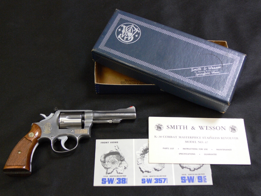 Smith & Wesson M67 .38 In Outstanding Condition For Sale at GunAuction ...