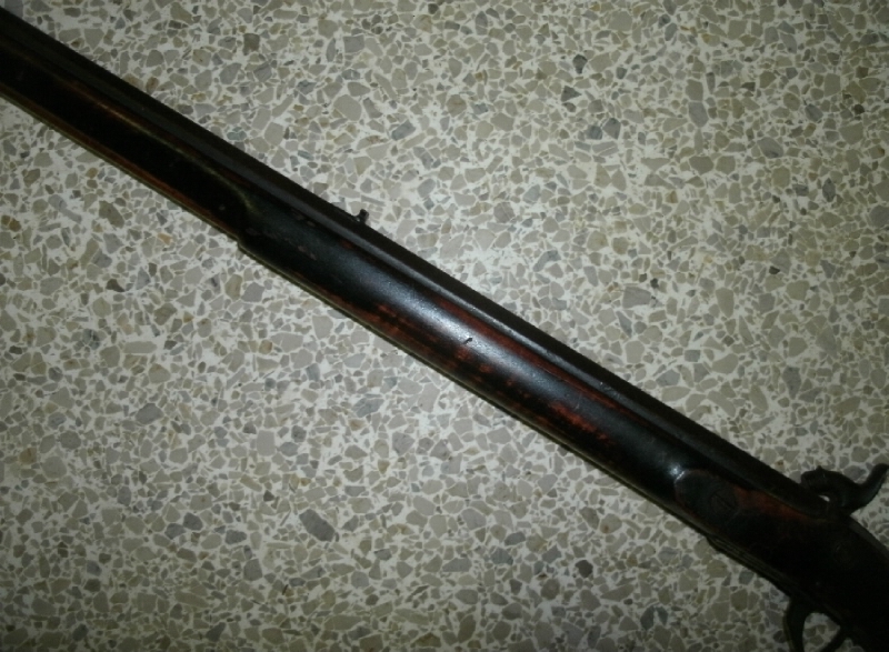 W. Wells & Bros. Madison, Ind. 1800s Boys Fullstock Long Rifle .36 Cal ...