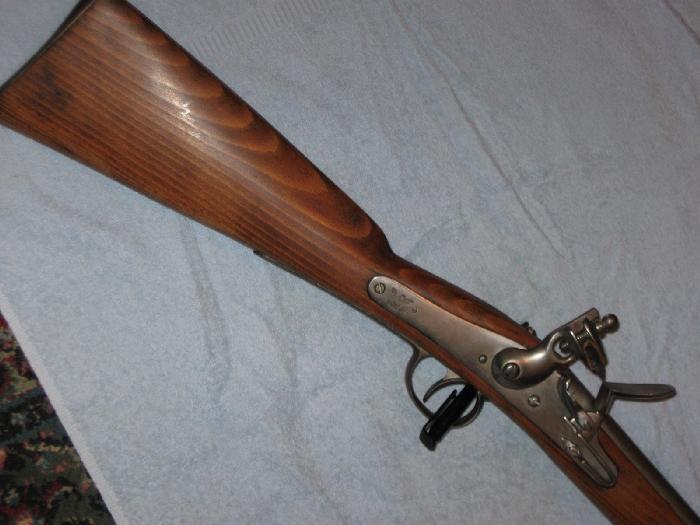 BELGIUM 54 CAL. FLINTLOCK RIFLE - Picture 2