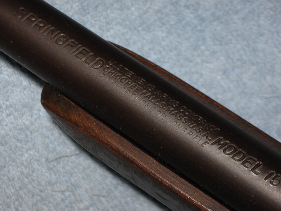 Stevens/Springfield Model 15 Cal.22 S,L,L.R.( ) For Sale at GunAuction ...