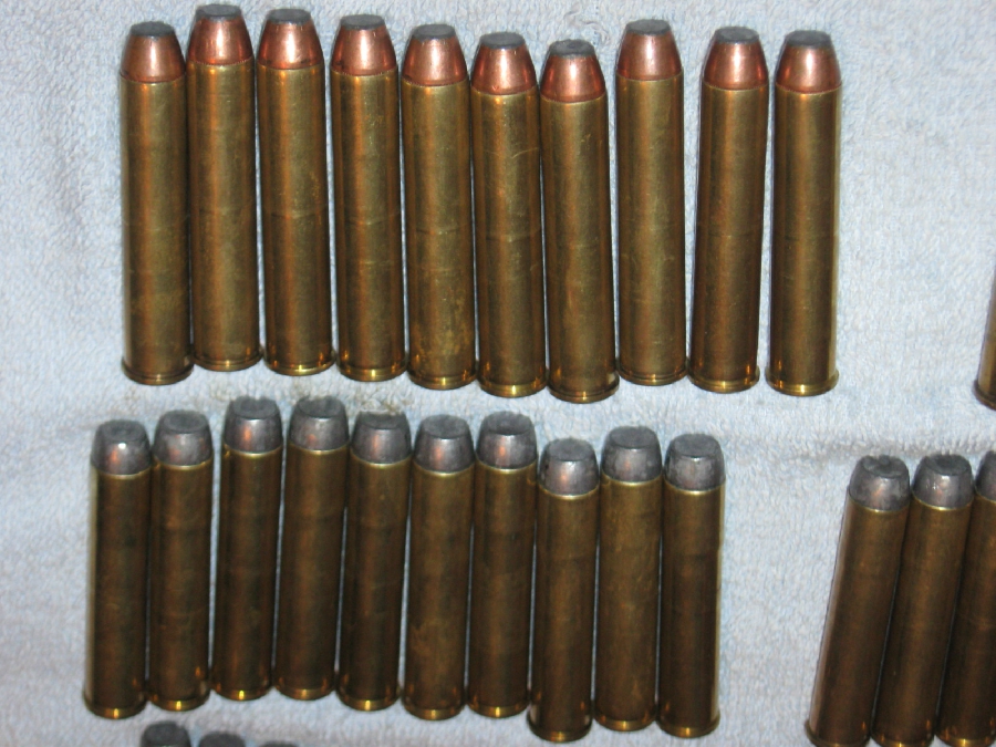 .444 Marlin Reloaded Ammo 63 Rounds, 5 Fired Brass For Sale at ...