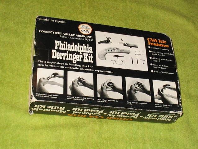 Cva Philadelphia Derringer Kit .45 Cal.(1980) For Sale at GunAuction ...