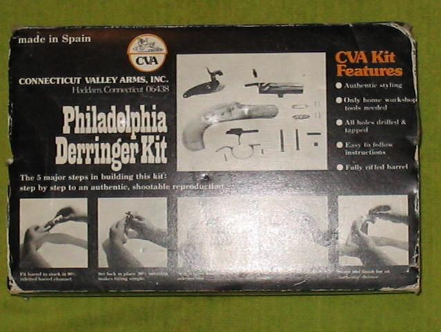 Cva Philadelphia Derringer Kit .45 Cal.(1980) For Sale at GunAuction ...
