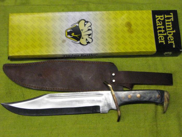 Timber Rattler Tr65 "Outlaw" Bowie Knife For Sale at GunAuction.com ...