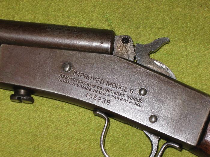 Remington Arms Co, Inc. Remington Improved Model 6 Cal.22 S,L,Lr For ...