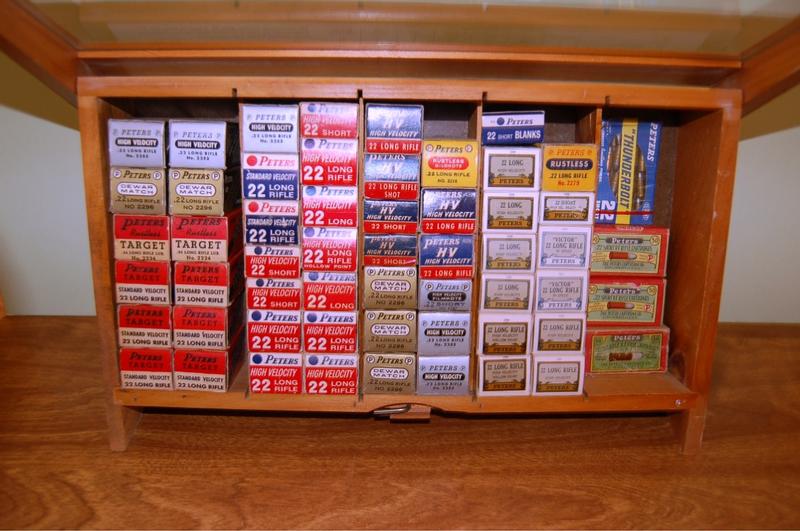 .22 Rf Peters Display Case For Sale at GunAuction.com - 11285007