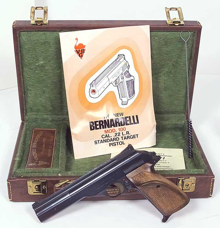 Bernardelli, Vincenzo Mod. 100 22 Lr Standard Target Pistol Newoldstock ...