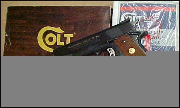 Colt Series 80 Gold Cup, Lnib, 45, With Inscription For Sale at ...
