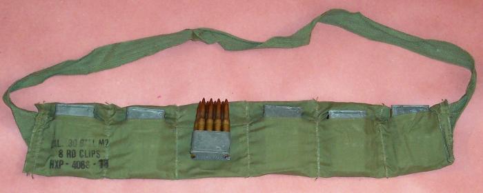 48 Rounds Of .30-06 In Bandoleers For Sale at GunAuction.com - 8932733