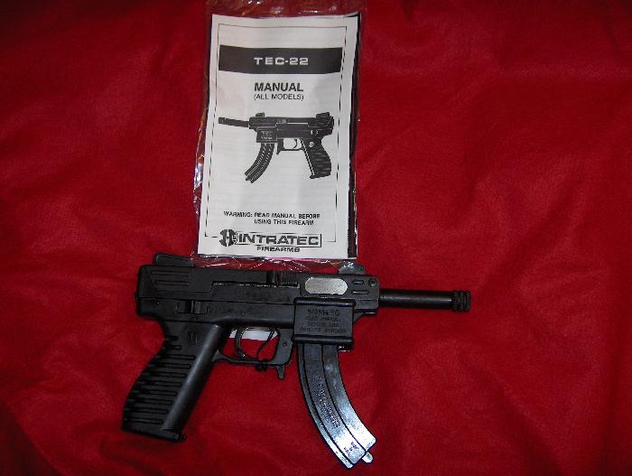 Intratec Tec-22 --30shot,Threaded Barrel, 4",--New In Box, For Sale at ...