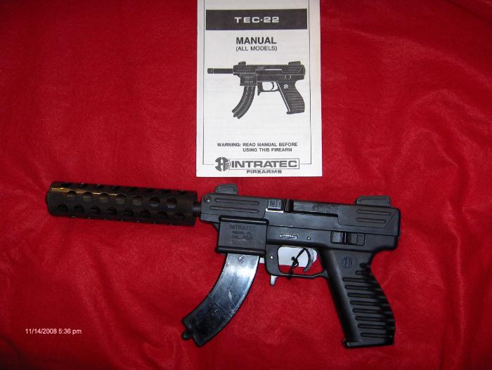 Intratec Intratec 22 ,30 Round Mag,with Barrel Extension