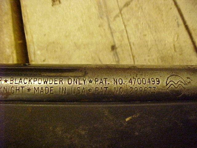Knight 50 Cal Black Powder Rifle Scope For Sale at GunAuction.com - 8678712