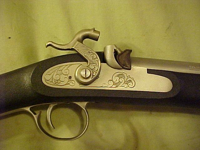 Thompson Center Gray Hawk Stainless 50 Cal Rifle For Sale at GunAuction ...