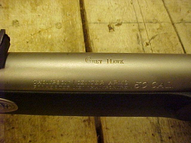 Thompson Center Gray Hawk Stainless 50 Cal Rifle For Sale at GunAuction ...