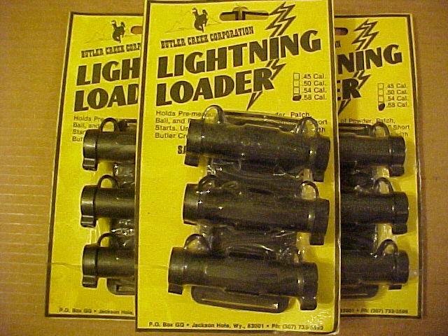 9 Butler Creek Lightning Loader 58 Cal For Sale at GunAuction.com - 9561464