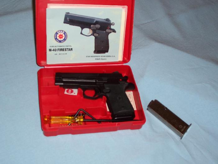 Star-Bonifacio Echeverria SA M40 FIRESTAR 40 CALIBER SEMIAUTO