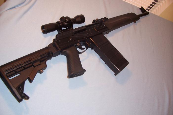 Russian Izhmash SAIGA 308 W/MULTIPOSITION STOCK AND 3 MAGS.
