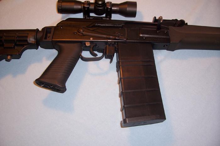 Russian Izhmash Saiga 308 W/Multiposition Stock And 3 Mags. For Sale at ...