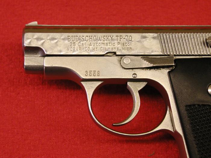 Budischowsky Tp-70 25 Acp Caliber For Sale at GunAuction.com - 10064900