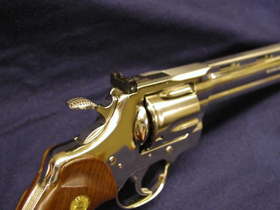 Colt Python Target 8 Inch Barrel 38 Spl Nickel For Sale at GunAuction ...