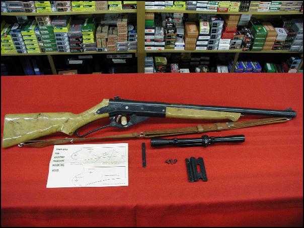 Daisy Model 98 Eagle With Daisy Bullseye Scope For Sale at GunAuction ...
