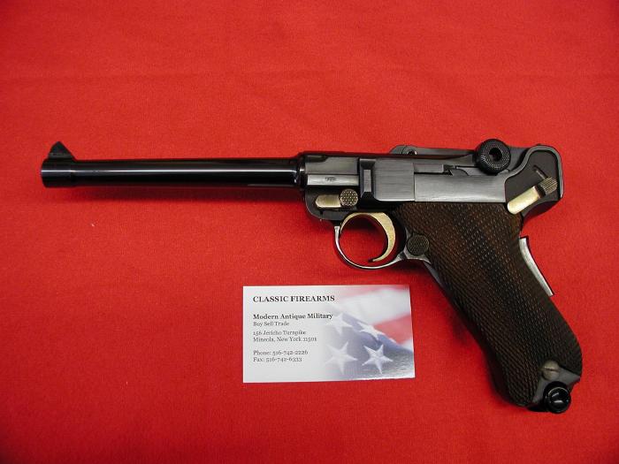 Luger LUGER MFG BY MAUSER- 6 INCH- 9MM