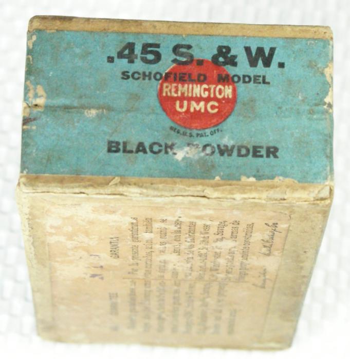 Rem-Umc .45 S&W Schofield Black Powder Cartridges For Sale at ...