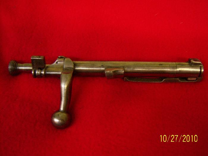 1903 SPRINGFIELD N.S. MARKED NICKEL STEEL BOLT