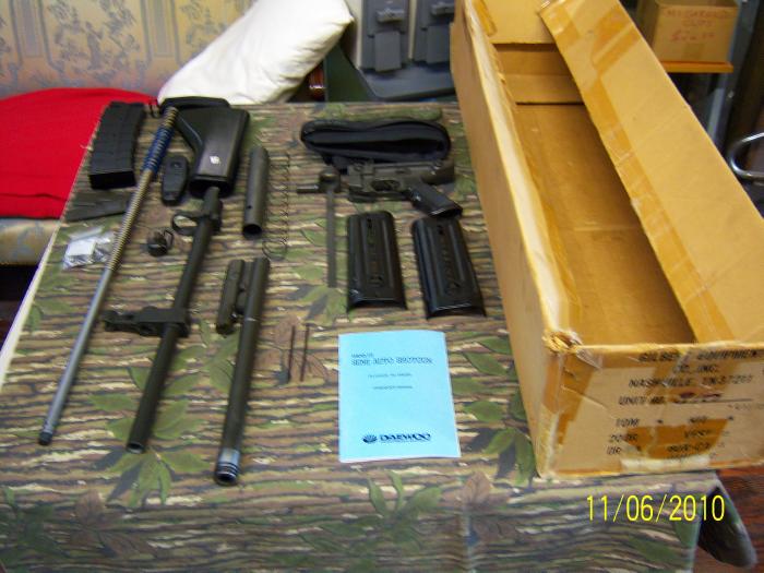 Daewoo Usas 12 Parts Kit All Minus Receiver For Sale at GunAuction.com ...