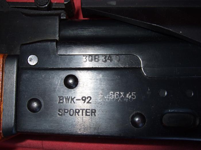 Norinco Bwk-92 Sporter Cal 223 Like New Ak-47 For Sale at GunAuction ...