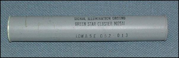 Green Star Cluster Signal Flare For Sale at GunAuction.com - 5936582