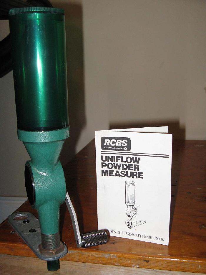 Rcbs Uniflow Powder Measure With 2 Cylinders For Sale at GunAuction.com ...