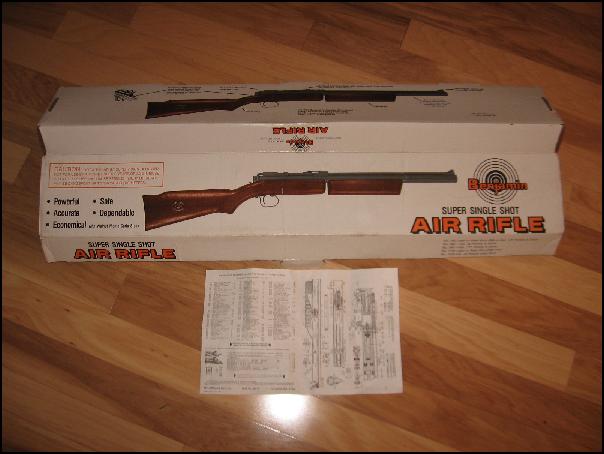 Benjamin Super Single Shot Air Rifle Box For Sale at GunAuction.com ...