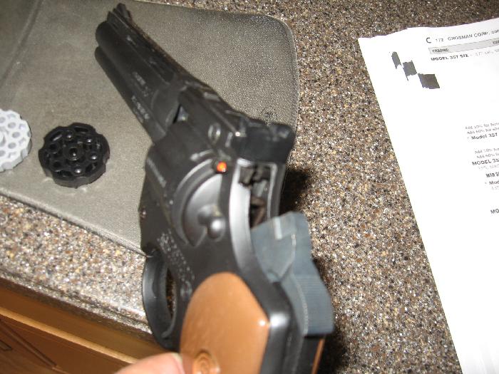 Crosman .357 Pistol 6 For Sale at GunAuction.com - 9781493