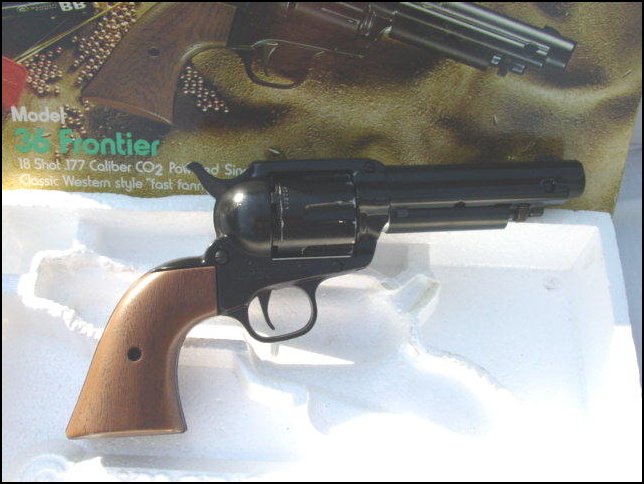 Crosman 36"Fast Fanning Hammer"Sa,Bb,Revolver For Sale at GunAuction ...
