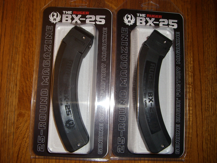 2 Ruger Bx-25 10/22 25 Rnd Mags 22lr For Sale at GunAuction.com - 12041666