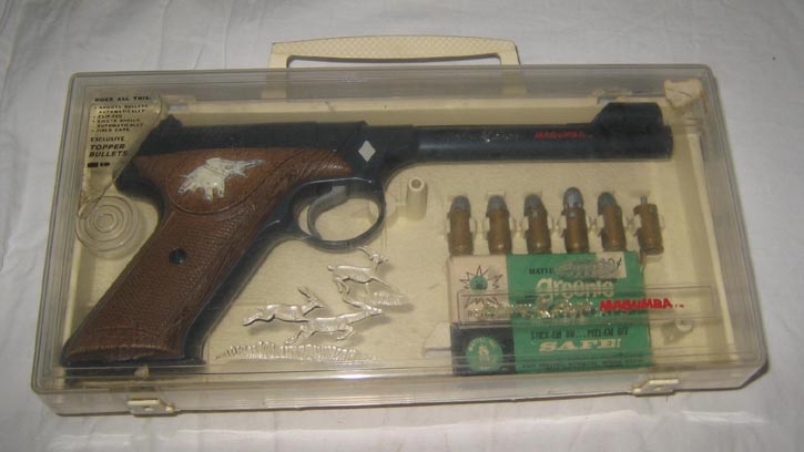 1960`S Topper Johnny Egale Magumba Pistol Nmib For Sale at GunAuction ...