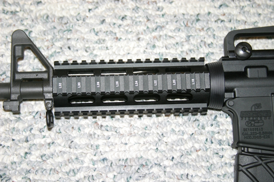 Bushmaster Ar15/M4, Chrome Lined Bbl, Quad Rail For Sale at GunAuction ...