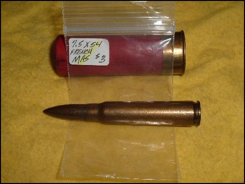 Single Shell 7.5x54 French Mas F.A.M.M.A.P.1943 For Sale at GunAuction ...