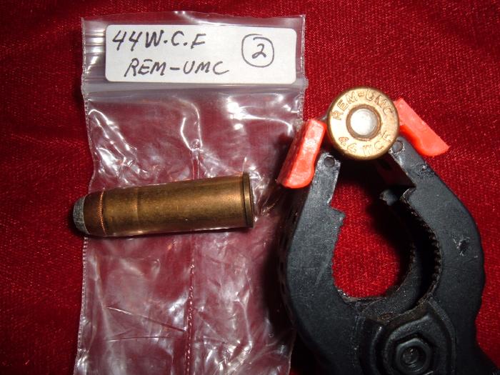 44 WCF ,Rem-UMC Head stamp. 2-shells