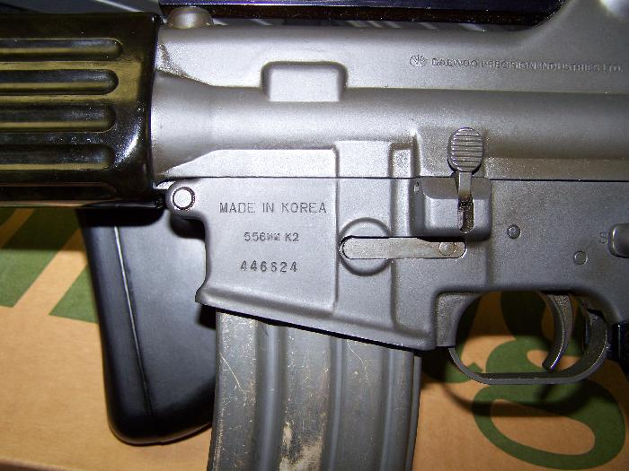 Daewoo K2 --223 Cal Folding Stock With Extras For Sale at GunAuction ...