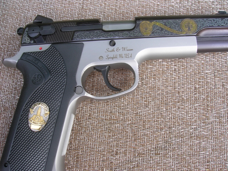 Smith & Wesson Smith Wesson 4506 Lapd S&W 45 Sw 1 Of 500 Limited For ...