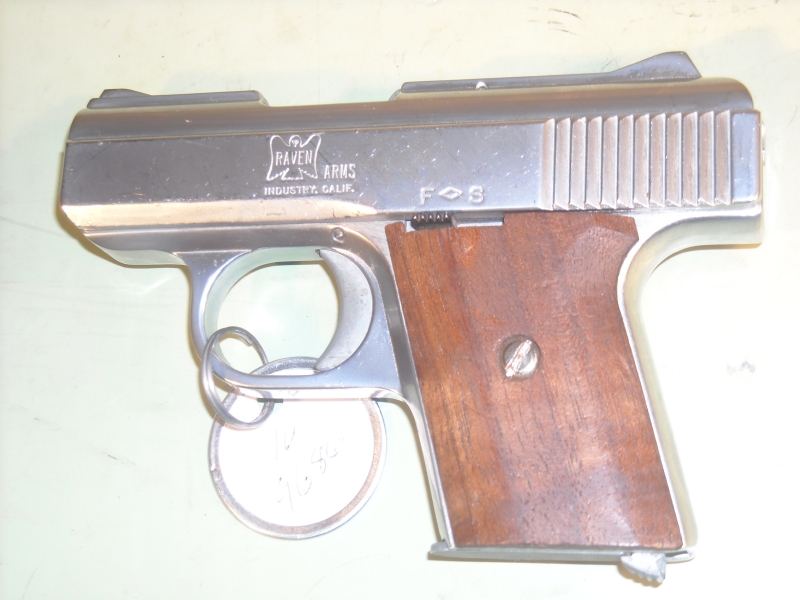 Raven Arms Pkg Of 2 - Model Mp-25`S / 25 Auto For Sale at GunAuction ...